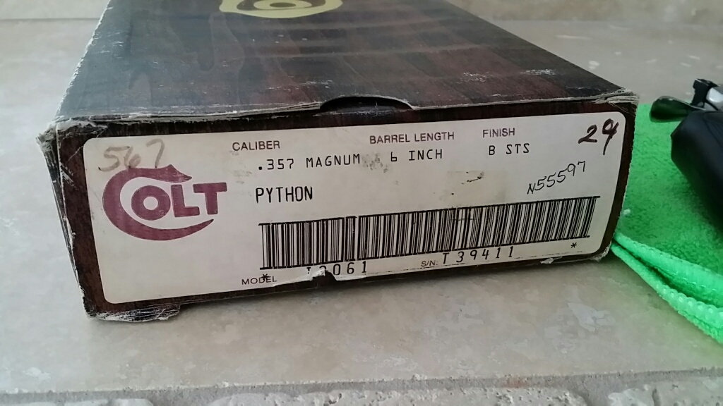 BSTS - Questionable Box? | Colt Forum